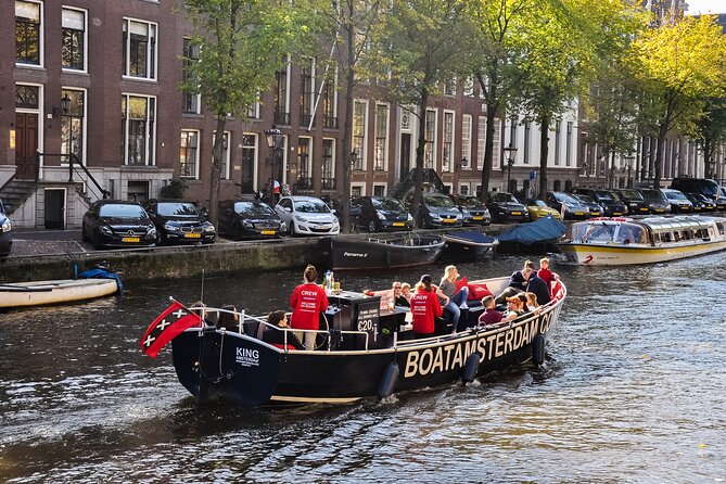 Beautiful (Open Boat) Canal Cruise in Amsterdam Open Bar included - Key Points
