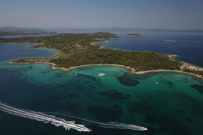 Blue Lagoon-Vourvourou Lunch Cruise from Ouranoupolis - Key Points