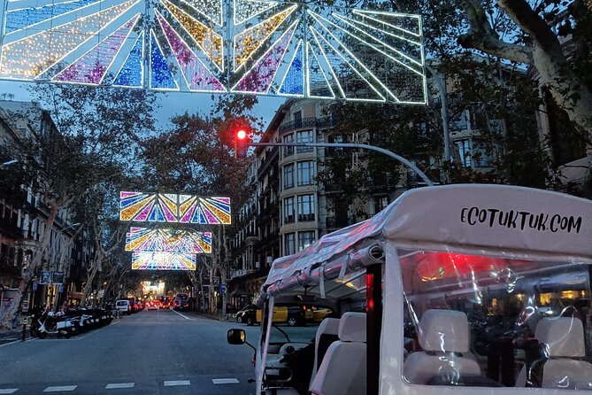 Christmas Lights Tour of Barcelona in Private Eco Tuk Tuk - Who Would Love This Experience?
