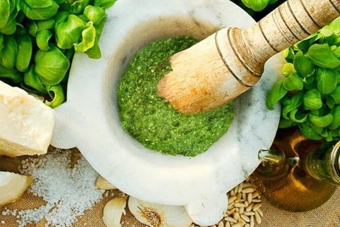 Cinque Terre Pesto Course Activity with Lunch - Key Points