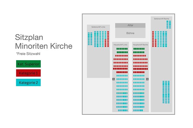 Classical Concerts in the Minorite Church - Tickets Vienna - Key Points