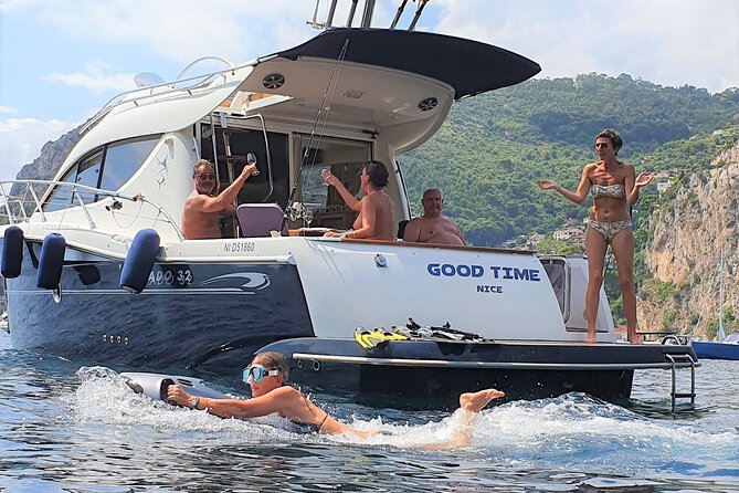 Exclusive cruise, swimming, Saint Jean Cap Ferrat, Nice, Eze - The Itinerary: From Saint-Jean-Cap-Ferrat to Secluded Coves and Villefranche Bay