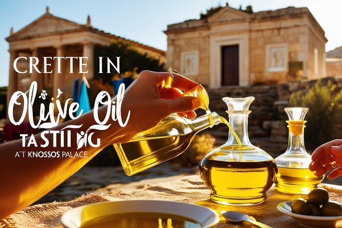 Experience of Olive Oil Tasting Crete , Visit the Knossos Palace - What You Can Expect from This Tour