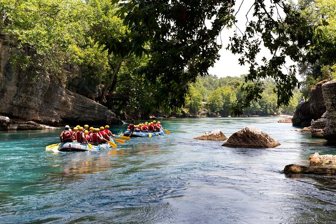 Family Rafting Trip at Köprülü Canyon Incl. Lunch from Belek - The Itinerary in Detail