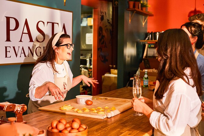 Fresh Pasta Making & Unlimited Prosecco in London - The Experience in Detail