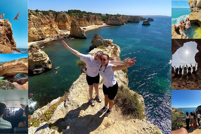 From Faro: Benagil, Marinha Beach, 7 Hanging Valleys, Algar Seco - Key Points