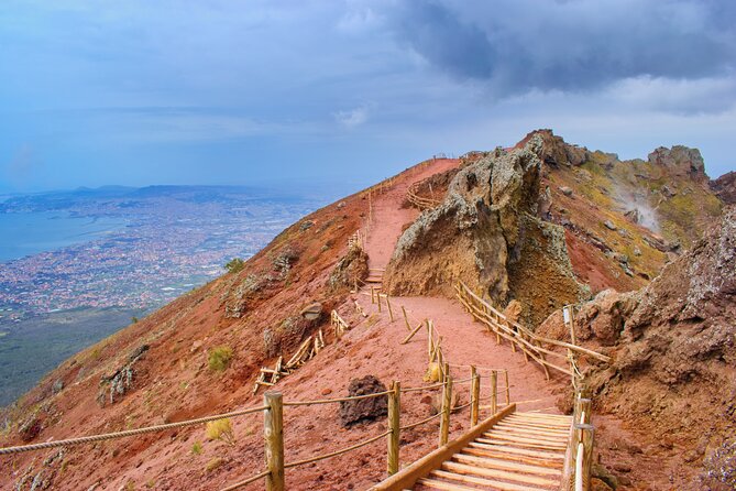 from Rome, Pompeii and Vesuvius - Climbing Mount Vesuvius