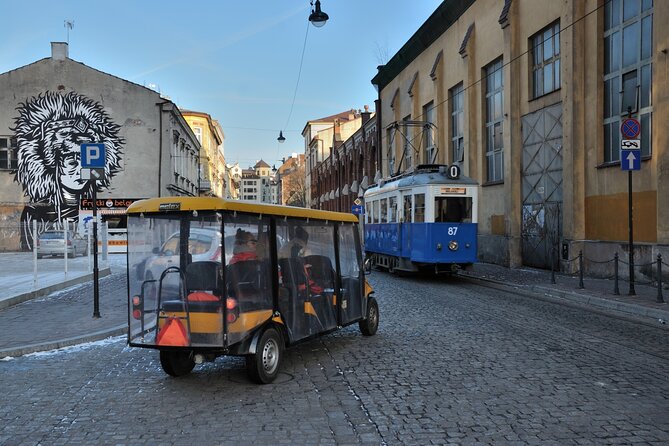Group Tour Around Krakow by Golf Cart and Visit in Schindler Museum with ticket - The Itinerary in Detail