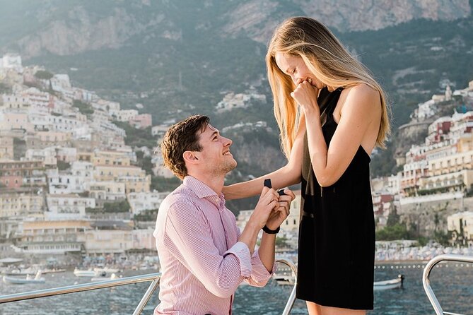 He said yes! Marriage Proposal at Sunset - A Closer Look at the Proposal Experience in Positano