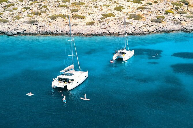 Heraklion: Catamaran Cruise to Dia, Sunset, Dinner, & Drinks - An Inviting Introduction to the Experience
