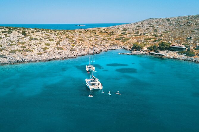 Heraklion: Dia Catamaran Tour, Lunch, Open Bar & Snorkeling - The Journey to Dia Island