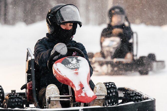 Ice Karting Experience in Rovaniemi Finland - Scenic Views and Unique Atmosphere