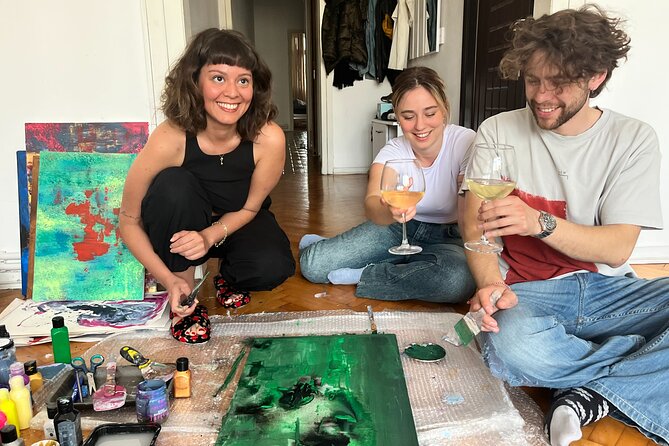 Istanbul Art Escape Wine and Paint at Local's Home - A Genuine Look at the Experience