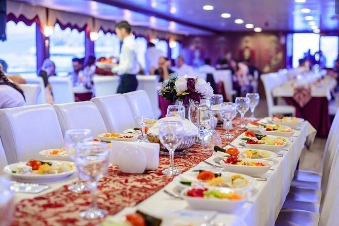 Istanbul Bosphorus Cruise Dinner, Drinks & Show with Pickup - The Experience in Detail