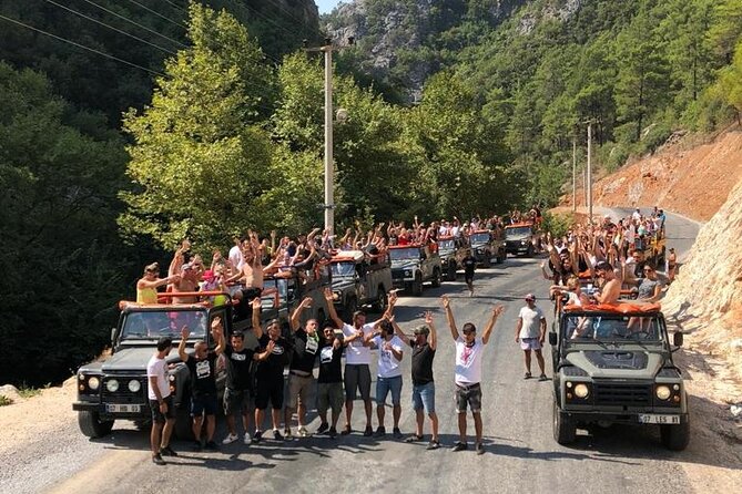 Jeep Safari Adventure including Full Day Boat Tour in Side Turkey - Starting Off with a Bang: Manavgat Waterfall