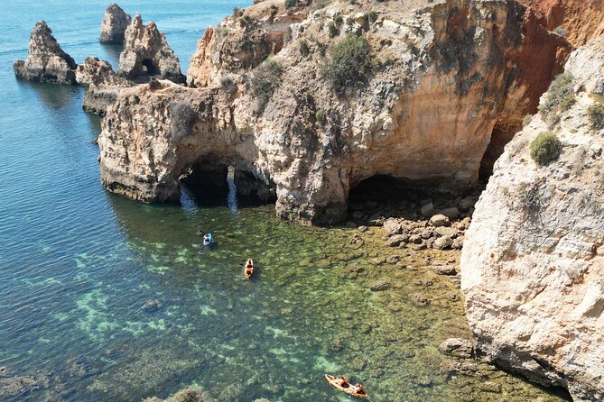 Kayak Cave and Cliff Tour - Alvor and Portimão - Authenticity and Comfort