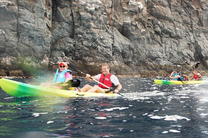 Kayak Route along the Volcanic Coast in Tenerife South with Snorkeling - A Scenic Kayak Adventure on Tenerife’s Volcanic Coast