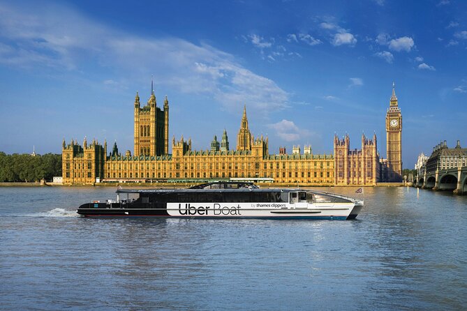 London Roundtrip Thames Cruise Uber Boat by Thames Clippers - What to Expect on the Thames Cruise