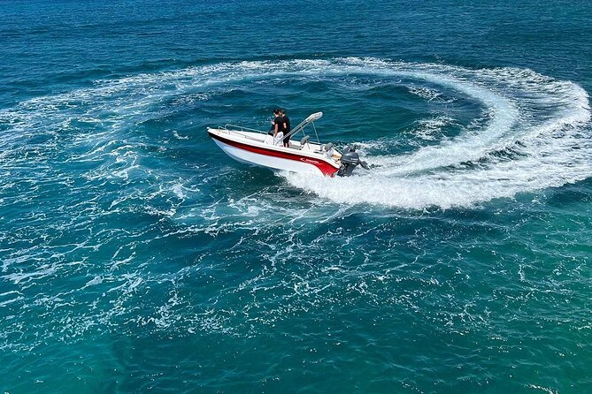 Milos Self Drive Private Boat - No License Required, APHRODITE II - Exploring the Best Spots of Milos