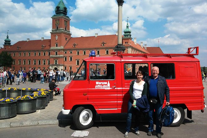 Must-do sites in Warsaw: retro car private tour with hotel pickup - The vintage vehicle experience