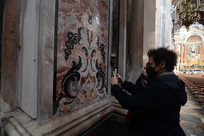 NAPLES Highlights Walking Tour + Veiled Christ Chapel and Original Espresso - Exploring the Sansevero Chapel