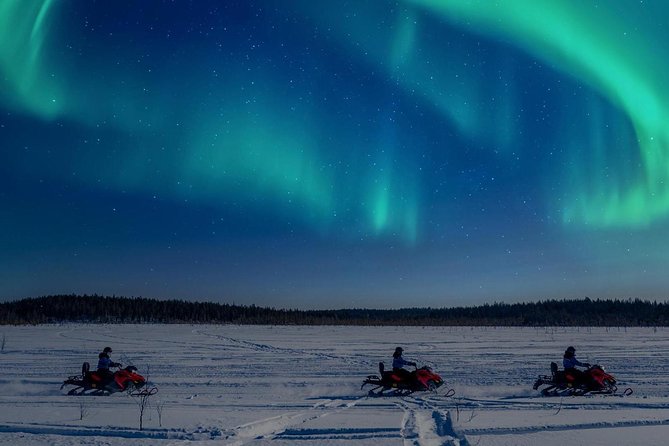 Night Snowmobile Safari, Rovaniemi - Key Points