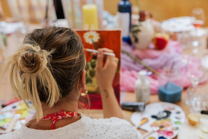Painting Workshop with Wine and Greek Appetizers - The Artistic Experience: Fun and Inclusive
