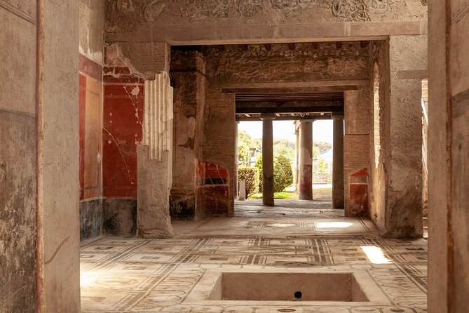 Pompeii Guided Tour & Lunch with Tasting at Two Vesuvian Wineries - Key Points