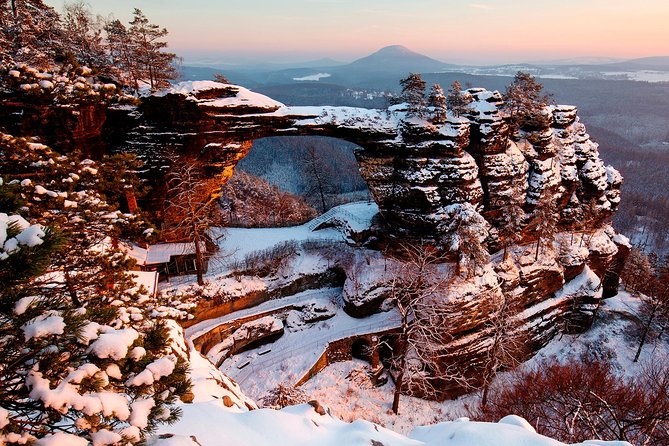 Pravcicka Gate & Bastei Bridge Winter National Park Tour from Prague - An Introduction to the Tour Experience