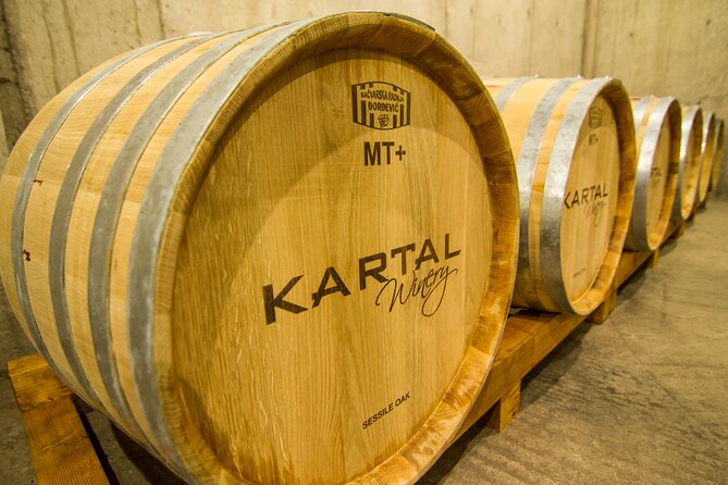 Premium Oak Aged Wines Tasting Tour in Family Winery Kartal in Skopje - What You Can Expect During the Tour
