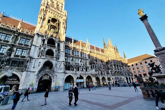 Private audio book city rally in Munich city centre - Key Points