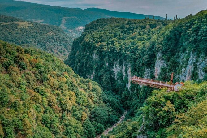 Private Canyon&Cave Tour from Kutaisi(Martvili-Okatse-Prometheus) - Key Points
