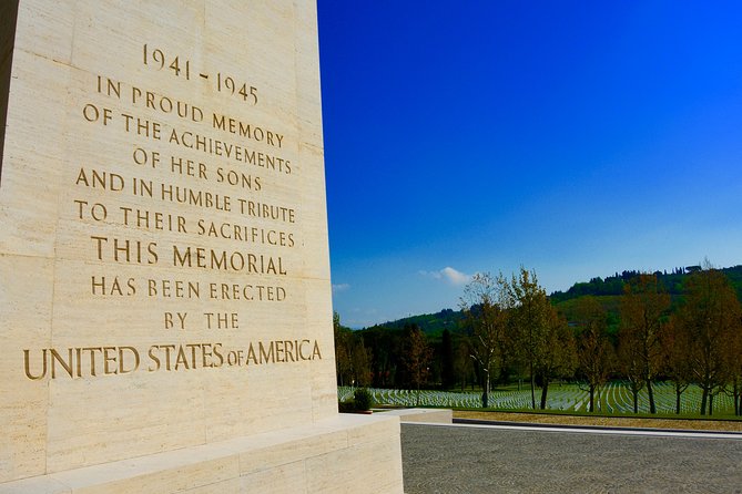 Private Tuscany Excursion. Florence American Cemetery, Greve in Chianti, Winery - Exploring the Stops: What You Can Expect
