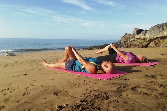 Private Yoga Classes On Stunning Beaches in Lanzarote Sunset, Sunrise, Anytime - The Sum Up