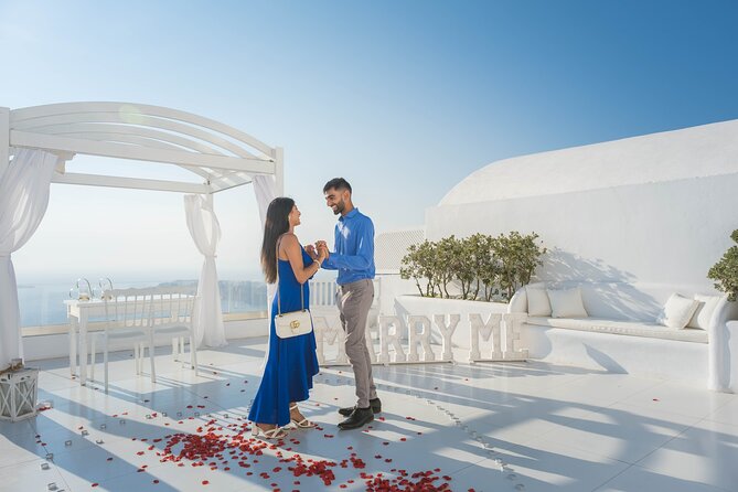 Proposal Photoshoot Santorini - The Details of the Experience: Making Every Moment Count