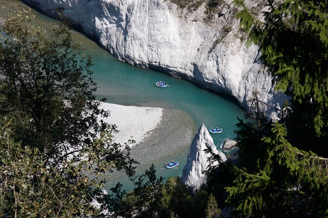 Rafting Vorderrhein in Graubünden - The Itinerary: From Meeting to Finish Line