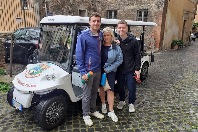 Rome in a Golf Cart Shared tour of Catacomb Ancient Appian - The Logistics: Comfort Meets Convenience