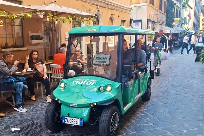 Rome Insider: Golf Cart, Colosseum & Local Tastings - An Efficient Way to See Rome’s Sights