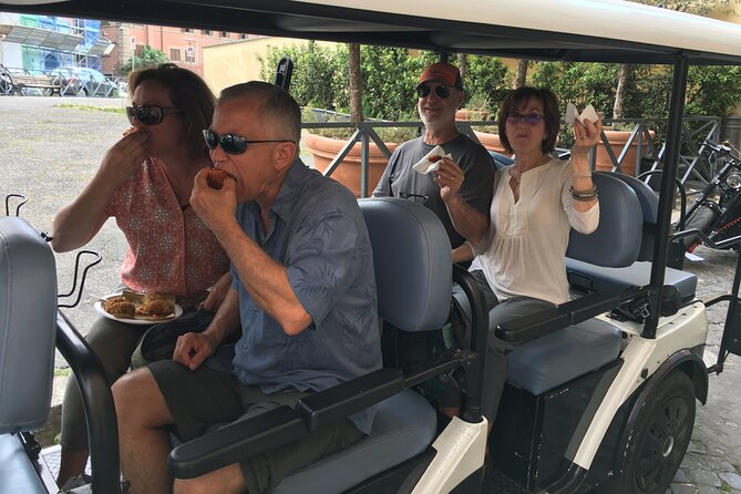 Rome: Lip Smacking 4 hours Foodie Tours in golf cart - An Overview of the Experience