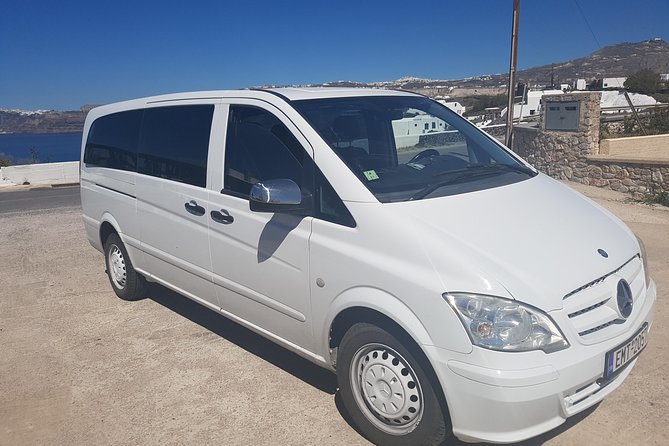 Santorini one way transfer from/to the Airport or Port - A Practical Look at the Transfer Experience