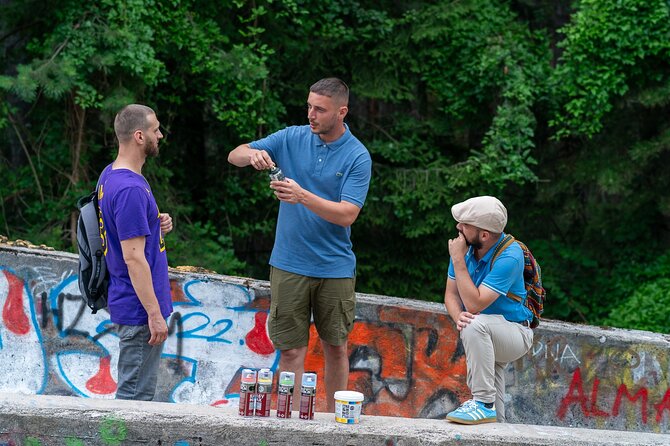 SARAJEVO STREET ART WORKSHOP (enjoy nature & spray on bobsleigh) - A Closer Look at the Sarajevo Street Art Workshop