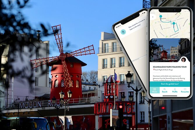 Scandalous Paris, audioguided smartphone tour - A Deep Dive into the “Scandalous Paris” Tour