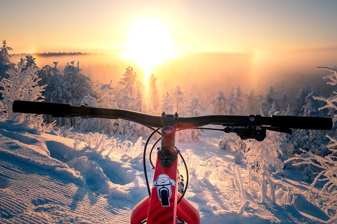 Scenic electric fat bike group ride in Rovaniemi - Discovering the Arctic on Electric Fat Bikes