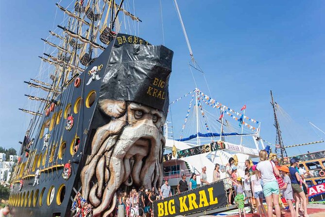 Side-Alanya: Pirate Yacht Tour (Legend Big Kral) with Lunch-Drink - A Closer Look at the Tour Experience