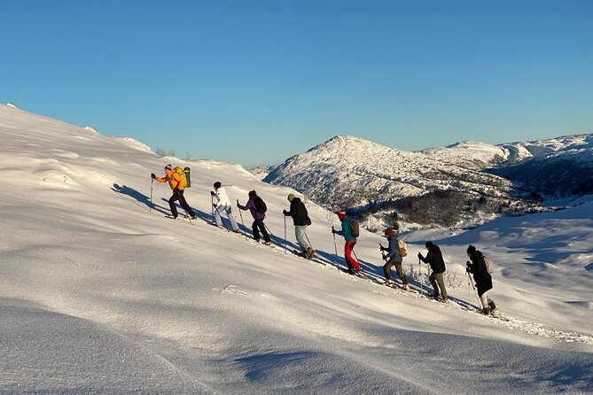 Snowshoe hiking Bergen Public - Norway Mountain Guides - An Authentic Norwegian Winter Experience