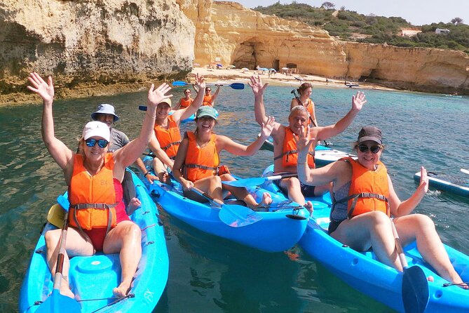 Sunrise Kayak Experience in Benagil small groups - Key Points