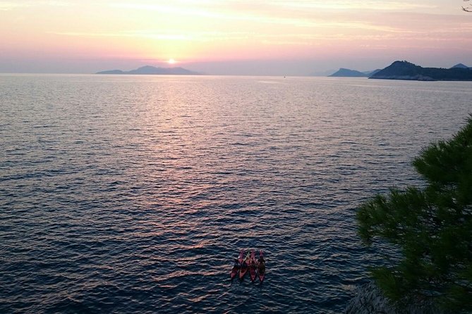 Sunset Kayaking from Lopud island - An Inviting Introduction to the Experience