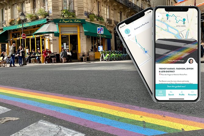 Trendy Marais, smartphone audioguided walking tour - An In-Depth Look at the Marais Smartphone Tour