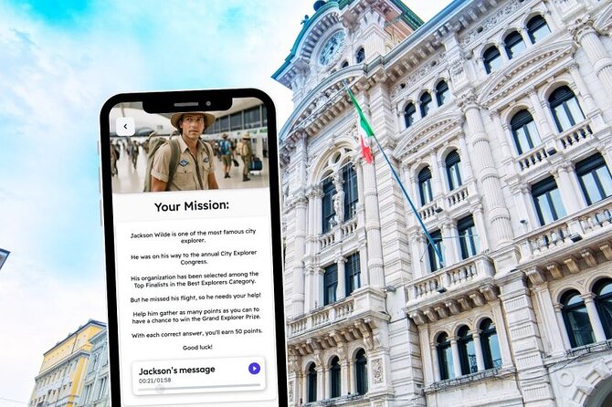 Trieste Exploration Game and City Tour on your Phone - Authenticity, Value, and User Experience