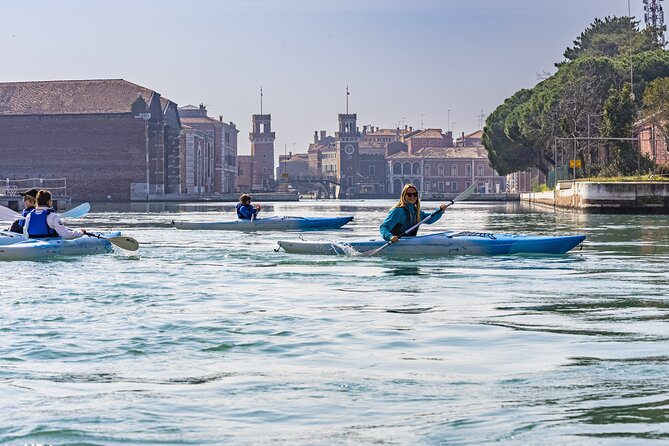 Venice Beginner's Kayak Tour: train & visit the Medieval Arsenal - A Practical Guide to the Venice Beginners Kayak Tour